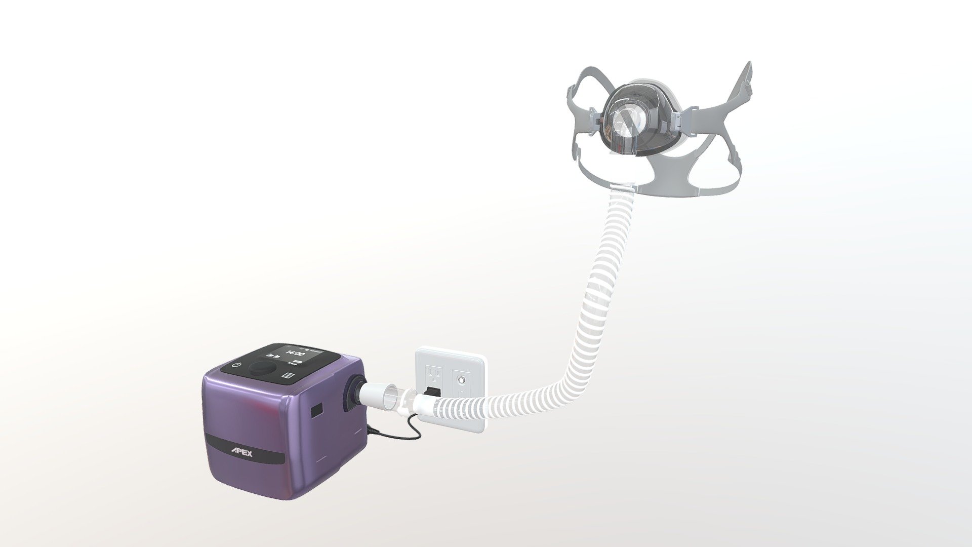 CPAP machines ix Auto - Download Free 3D model by 星医療酸器 (@7634hosi ...