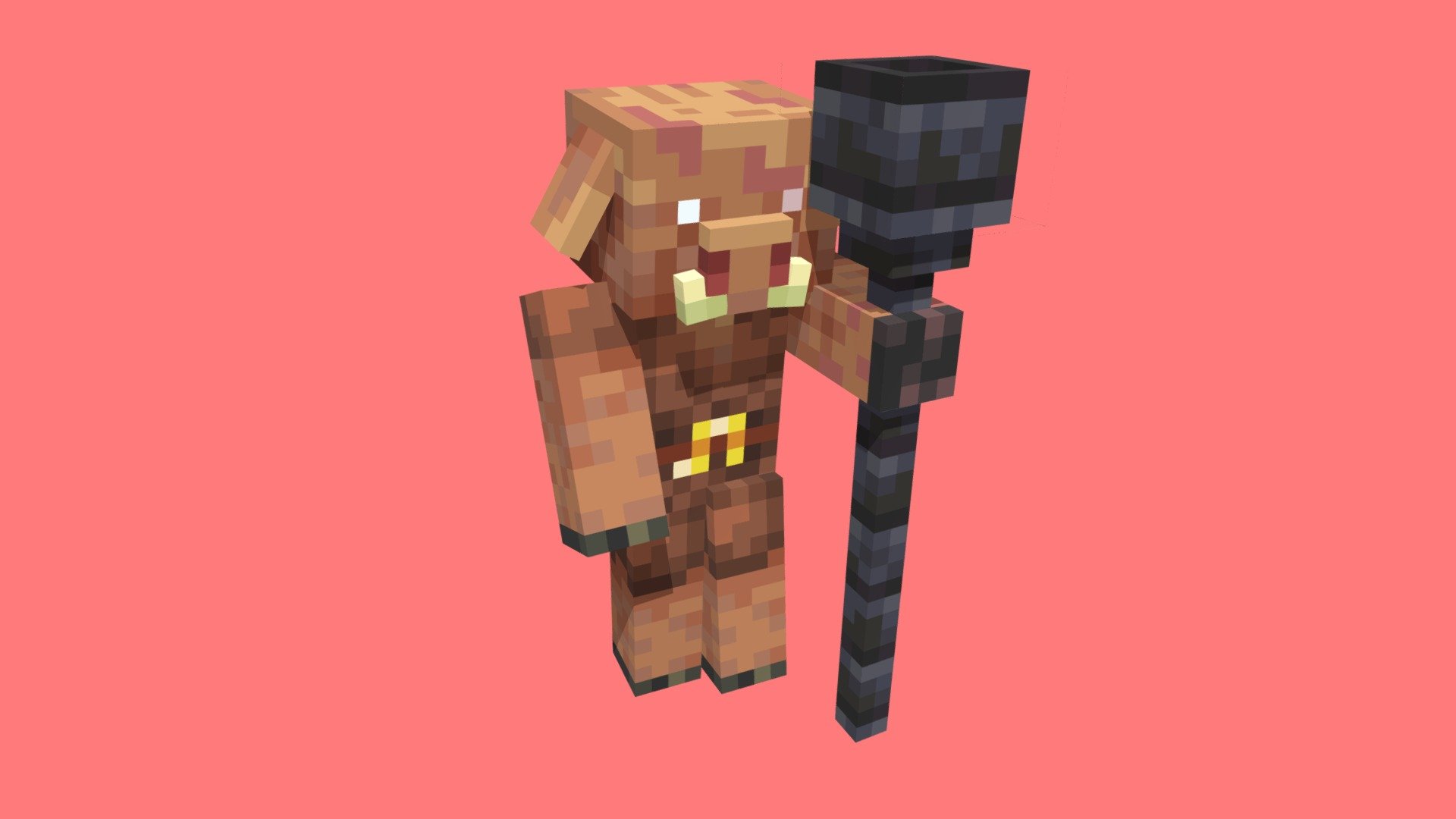 Piglin magus - Download Free 3D model by kingillager [625e50b] - Sketchfab