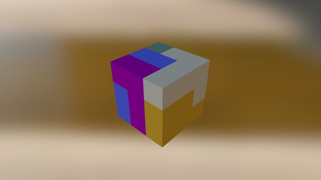 Puzzle Cube Assembly - 3D model by khautzi6 [625e6bd] - Sketchfab