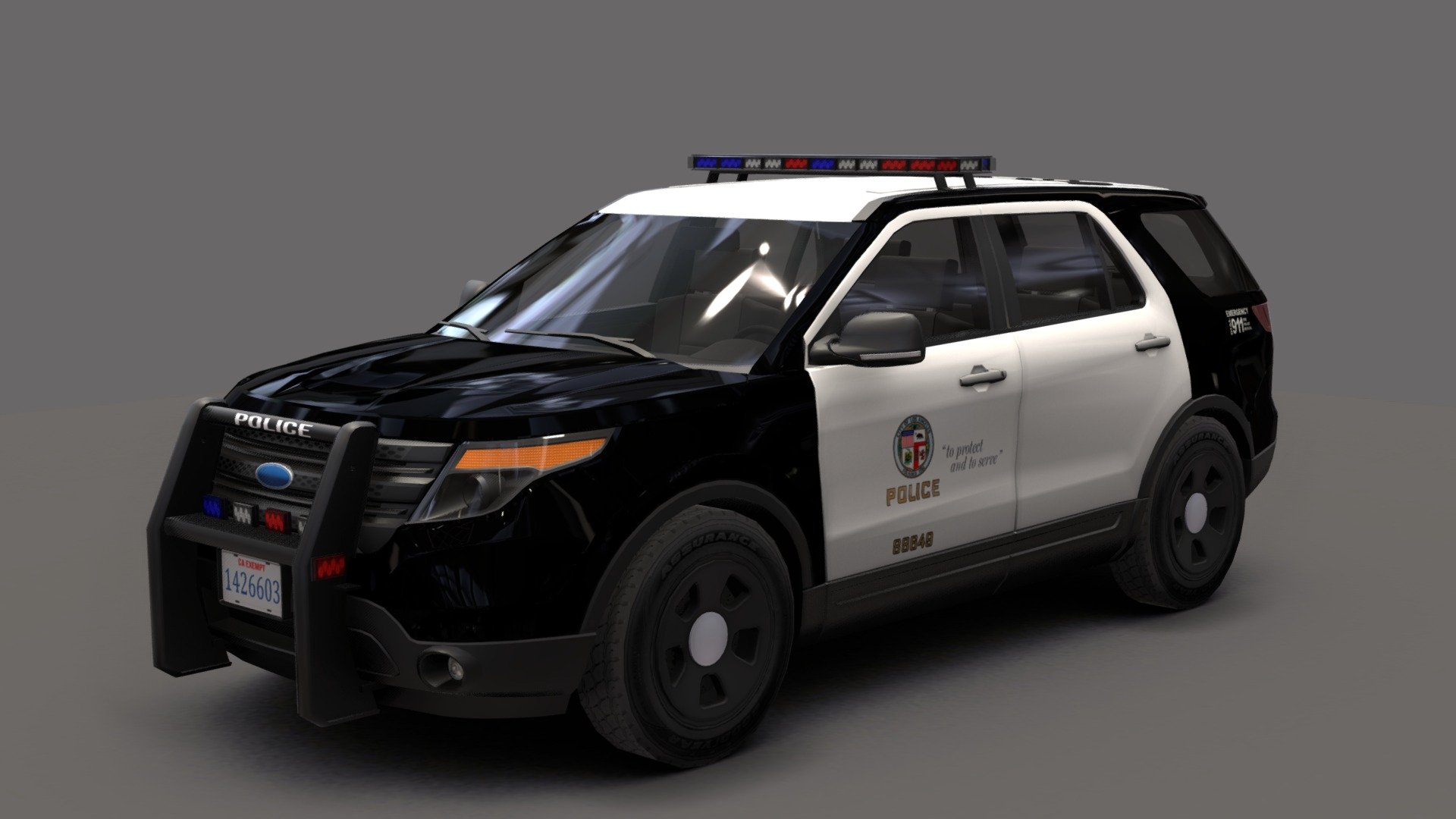 Interceptor Explorer LPD - 3D model by codexito [625ee67] - Sketchfab