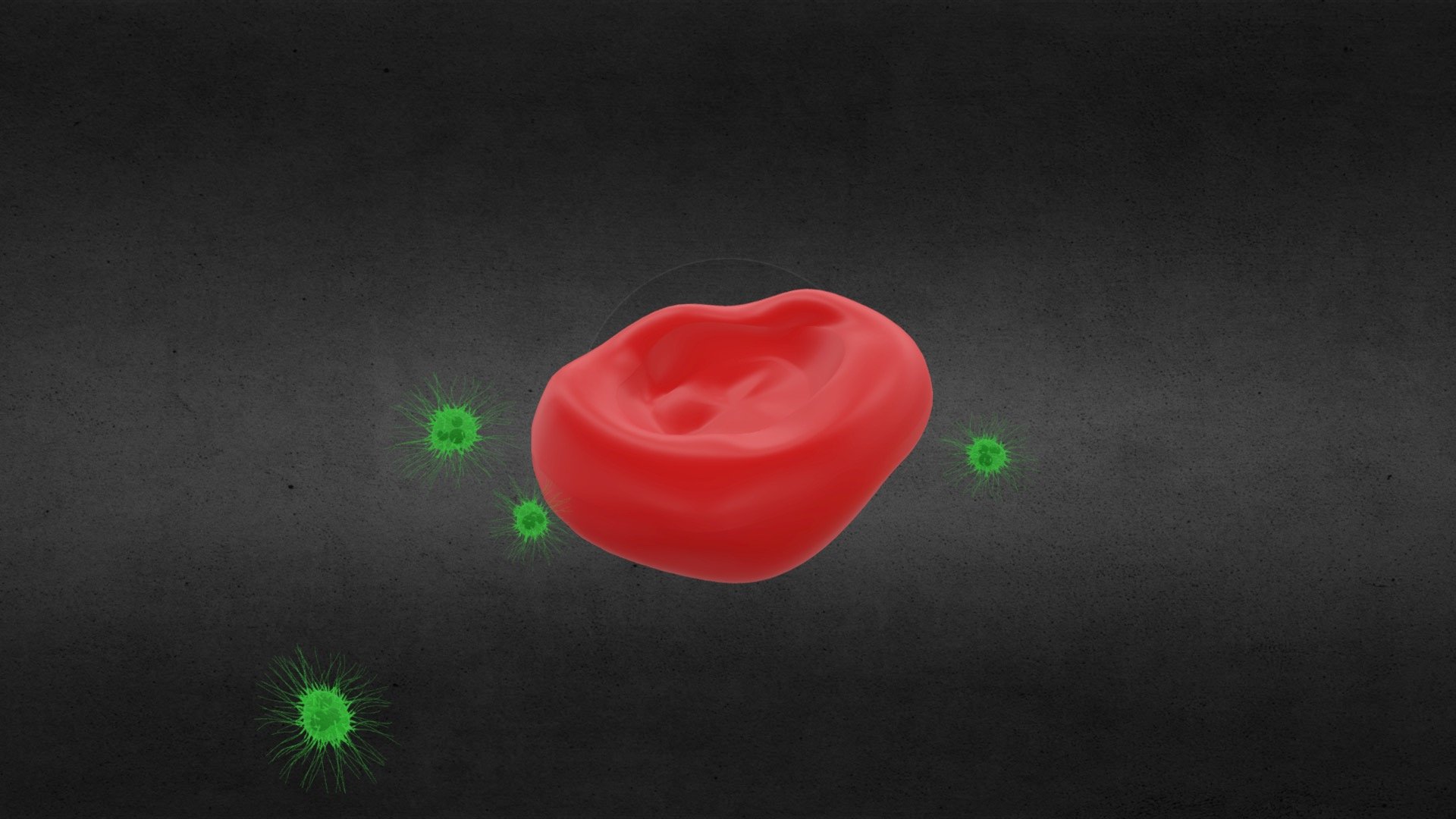 Erythrocyte Red Blood Cell Corpuscle Medicine - 3D model by llllline ...
