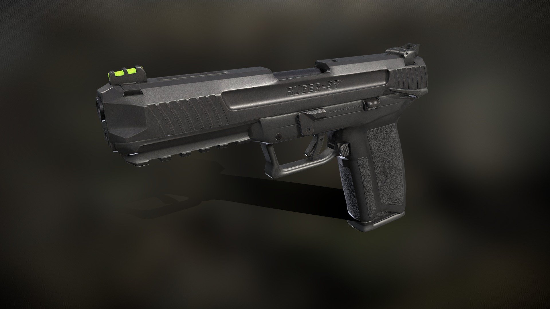 Ruger 57 - Buy Royalty Free 3D model by Akinaro [6261d44] - Sketchfab Store