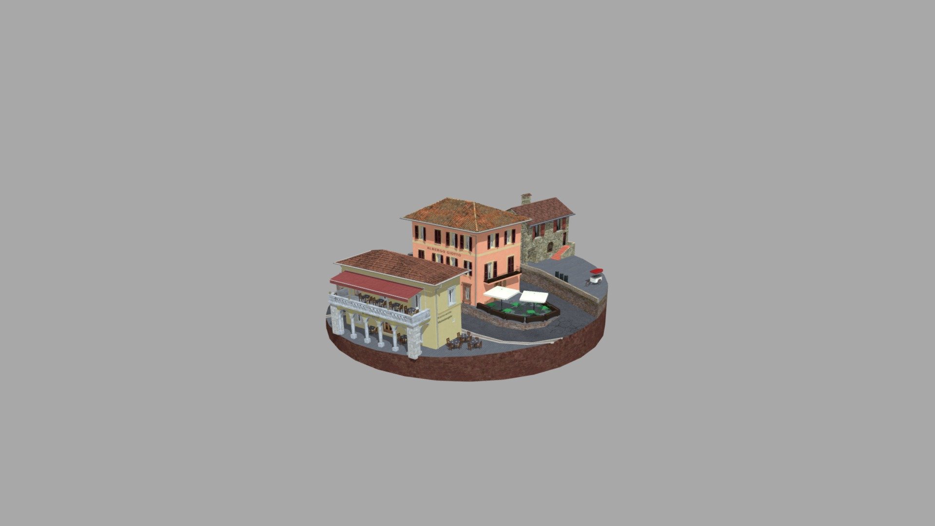 cityscene_sketchfab - 3D model by RobbrechtJochen [62628c4] - Sketchfab