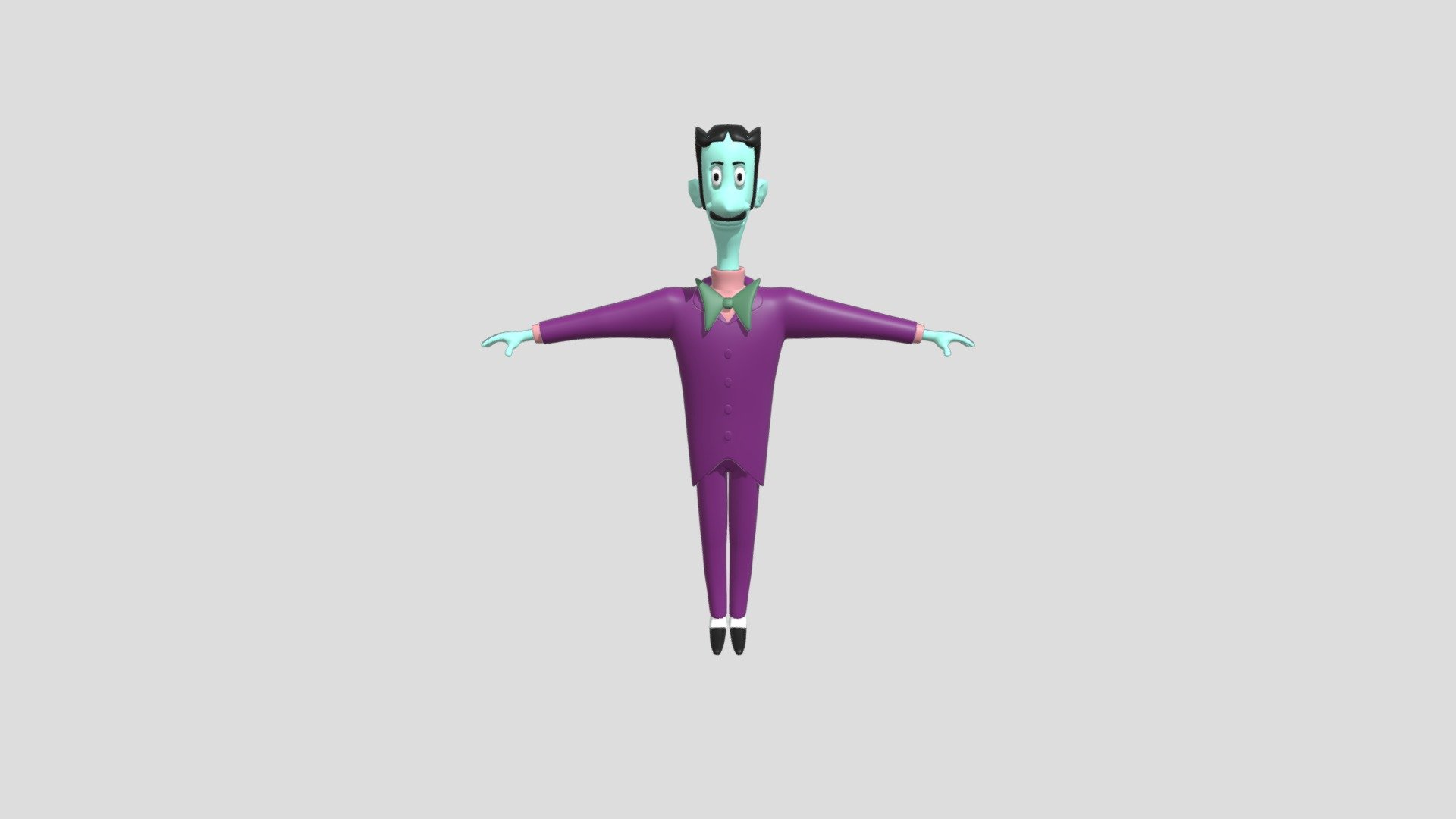 Dan Backslide - Download Free 3D model by Paper Hat Society ...
