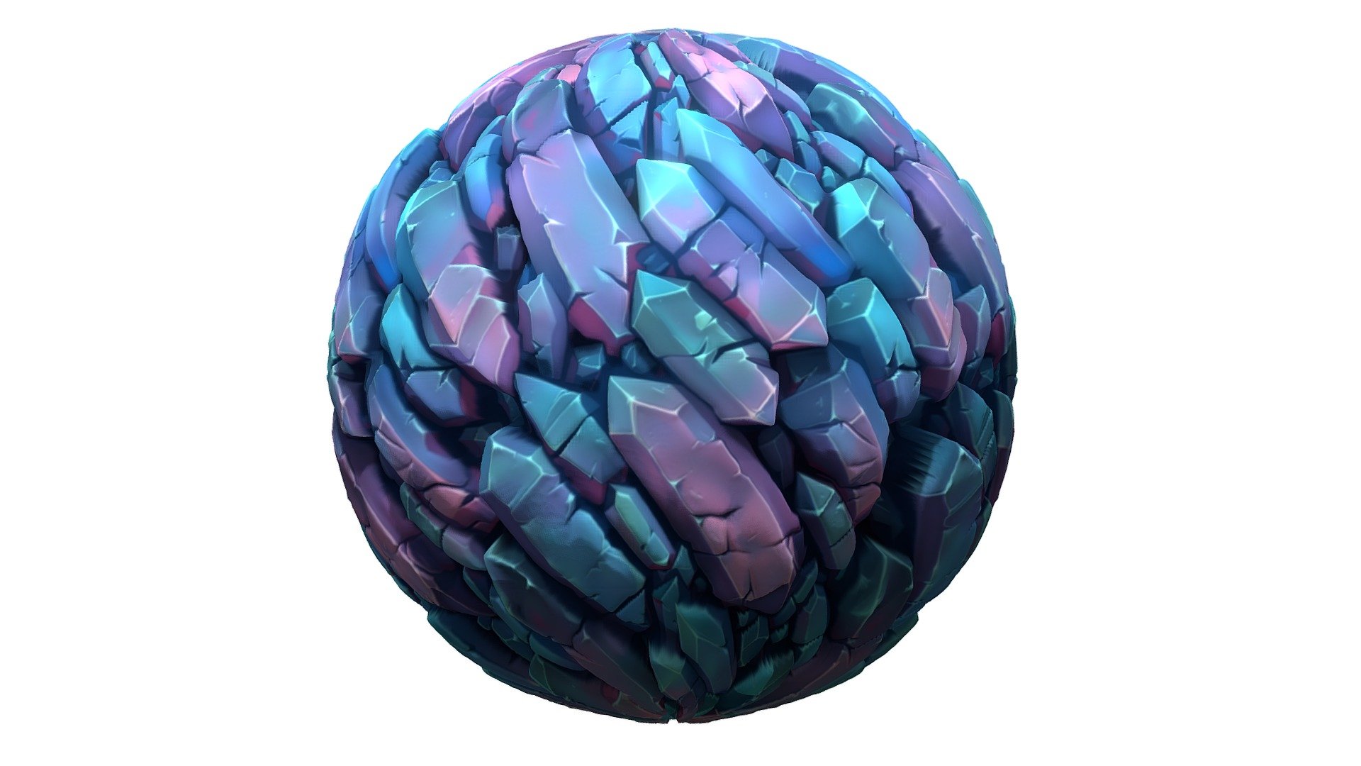 Stylized Crystal Seamless Texture - Buy Royalty Free 3D model by zames1992 [6262ad1] - Sketchfab ...