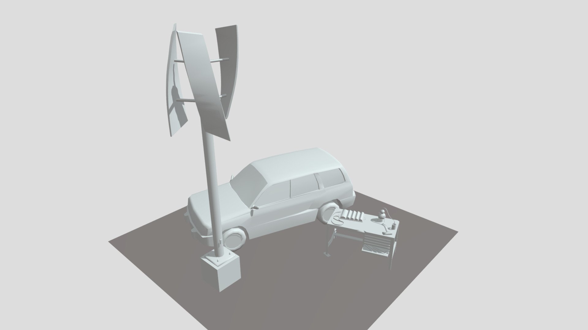 5 Modeled Props - 3D model by BrenainnVanhaverbeke [62639c2] - Sketchfab