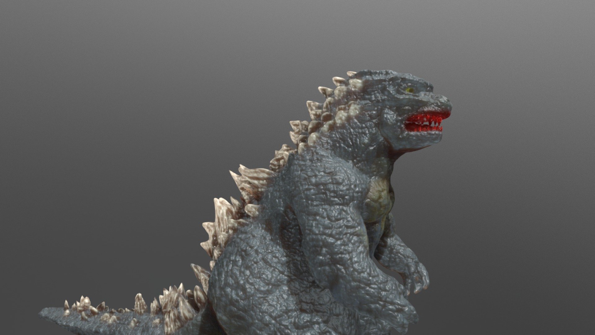 Godzilla - Buy Royalty Free 3D model by nateordie [6264143] - Sketchfab ...