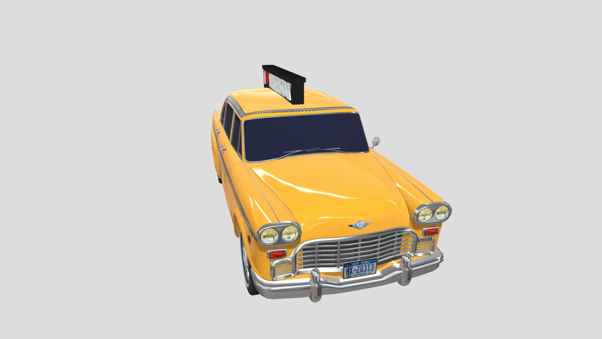 Checker Cab Birkenstock - 3D model by Capture It In 3D (@CaptureMeIn3D ...
