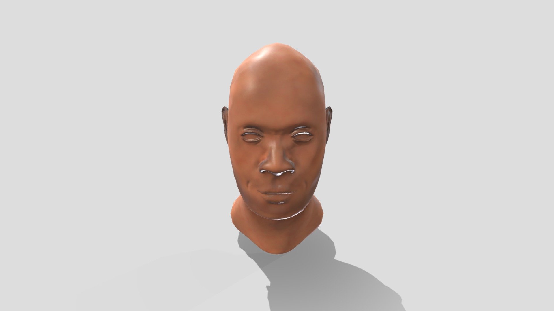 Textured Head Final - 3D model by JamesFW [6265634] - Sketchfab