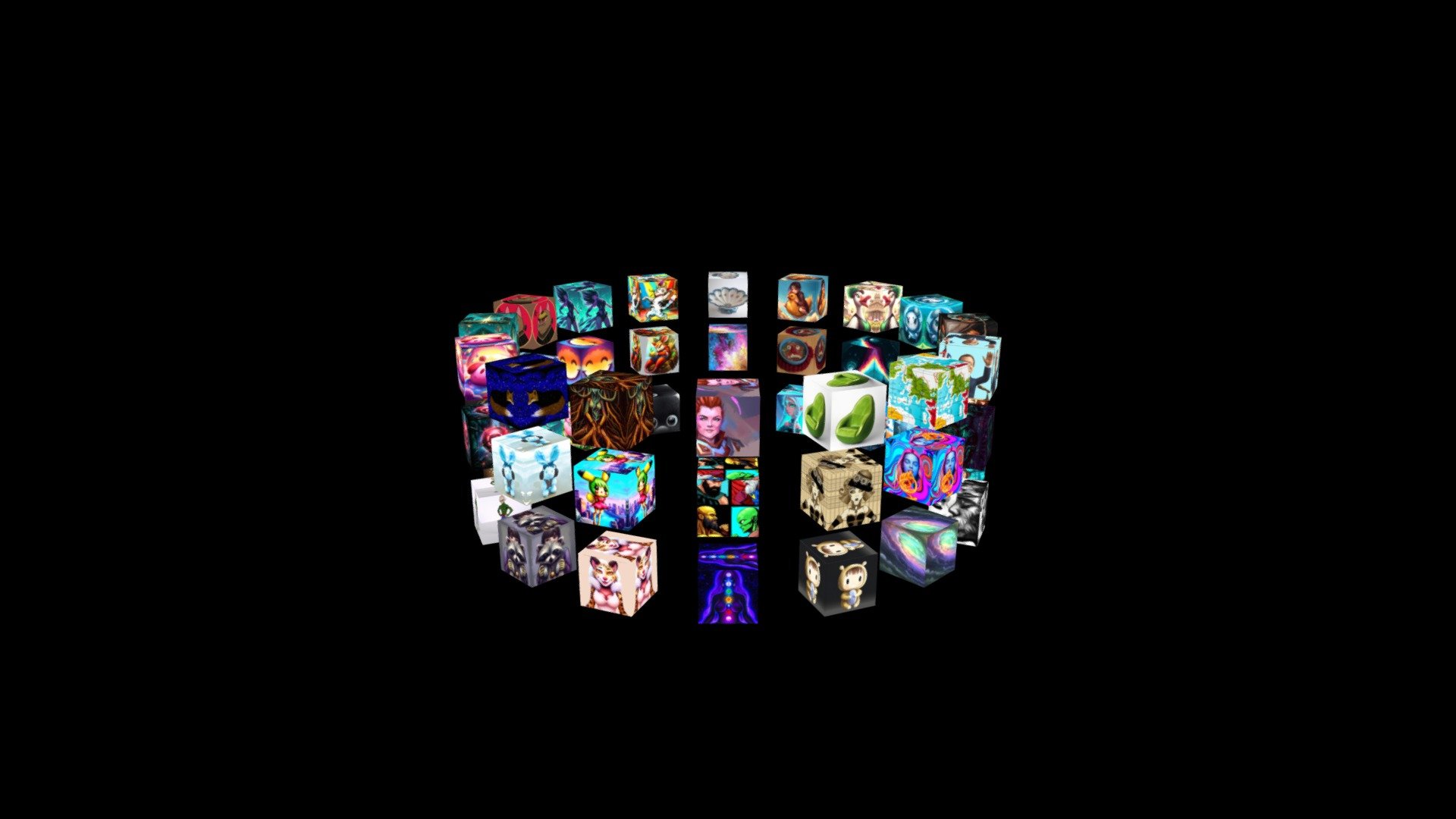 DallE Art World 69 - Download Free 3D model by klrxyz [62669e3] - Sketchfab