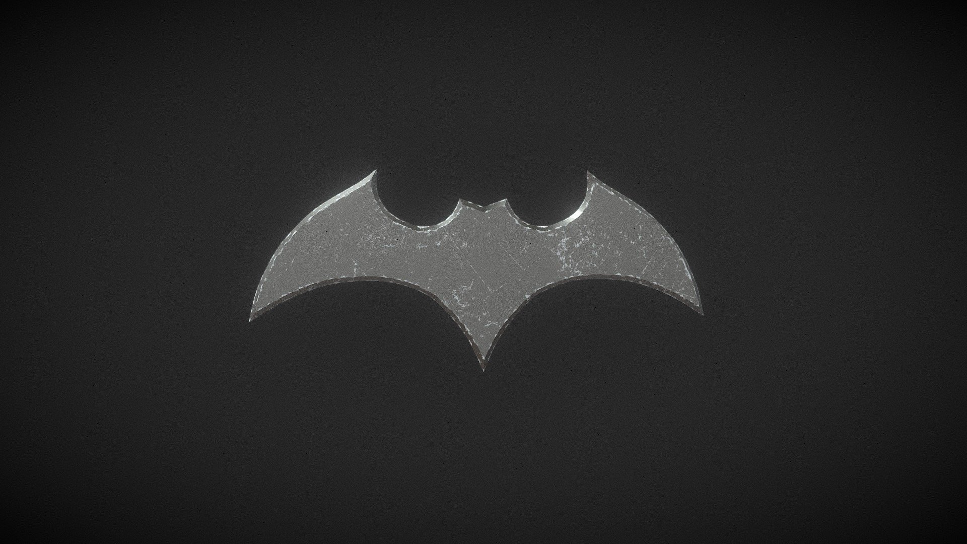 Batman Logo Weapon - 3D model by Tabi The Artist (@tayyab2012) [62672c5 ...