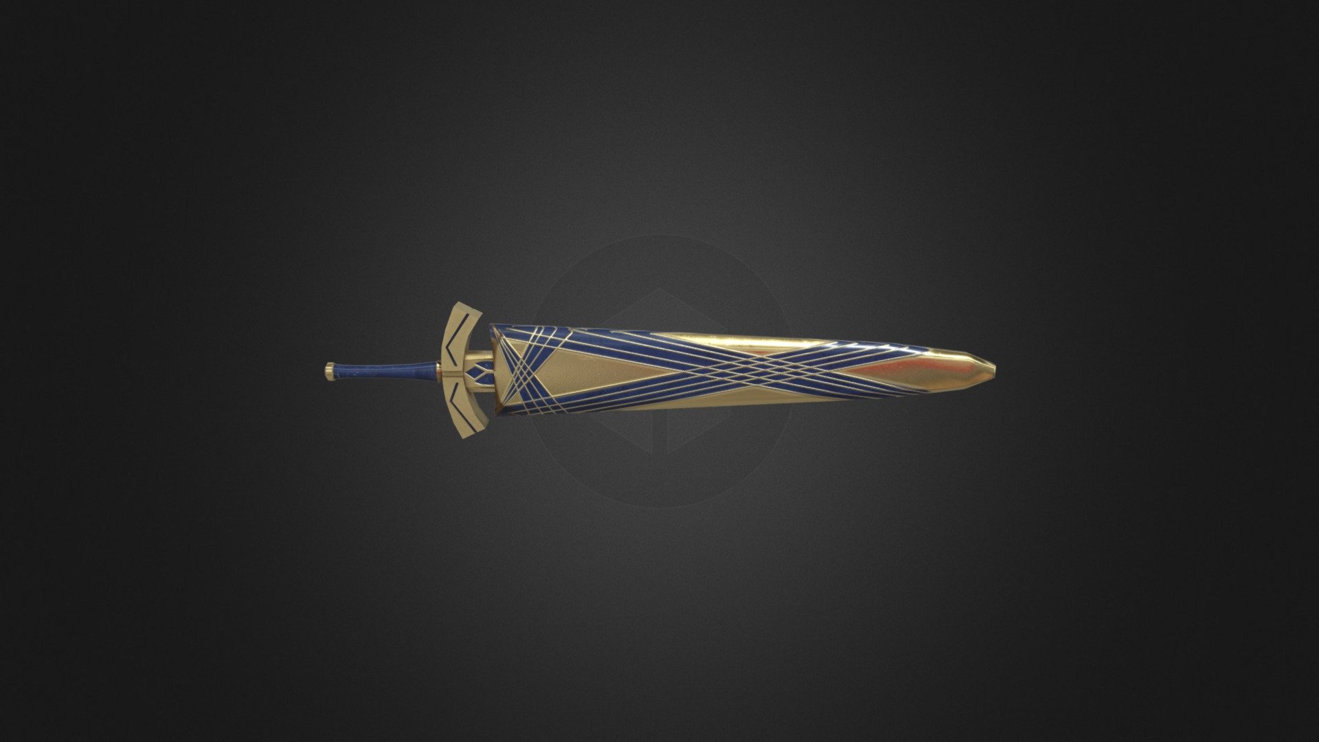 Excalibur and Avalon - 3D model by Blue Speedster (@wolvehunt12 ...