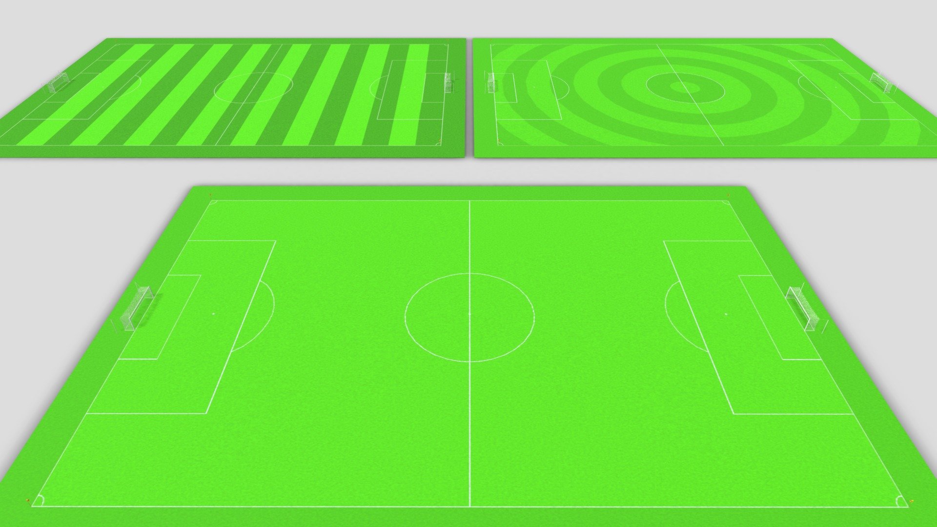 Football Fields Pack 3D - Buy Royalty Free 3D model by Shin Xiba 3D ...