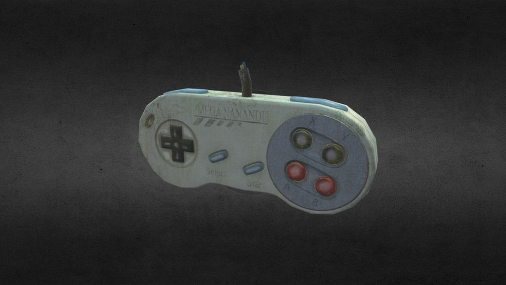 Gamepad - 3D model by chasdiel [6268b9a] - Sketchfab