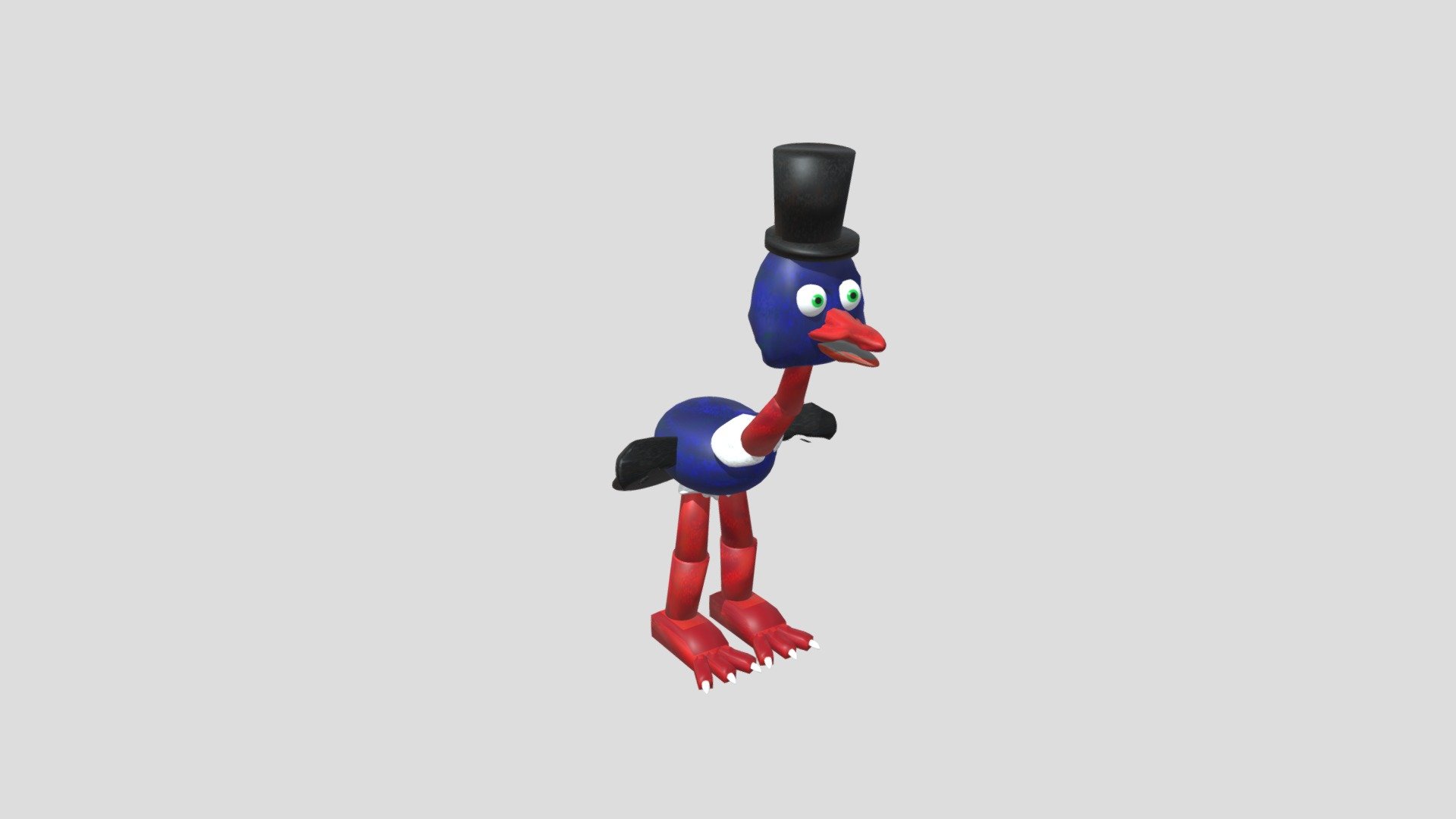 ANDY THE STORK - 3D model by Matweyy18 [62691b0] - Sketchfab