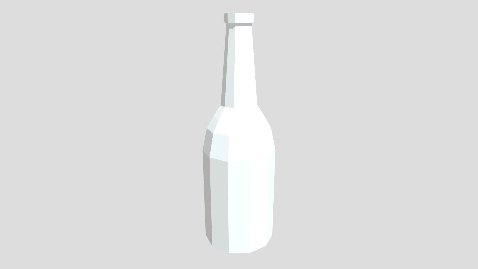 Low-poly Bottle - Download Free 3D model by hrycebilton [626cb4c ...