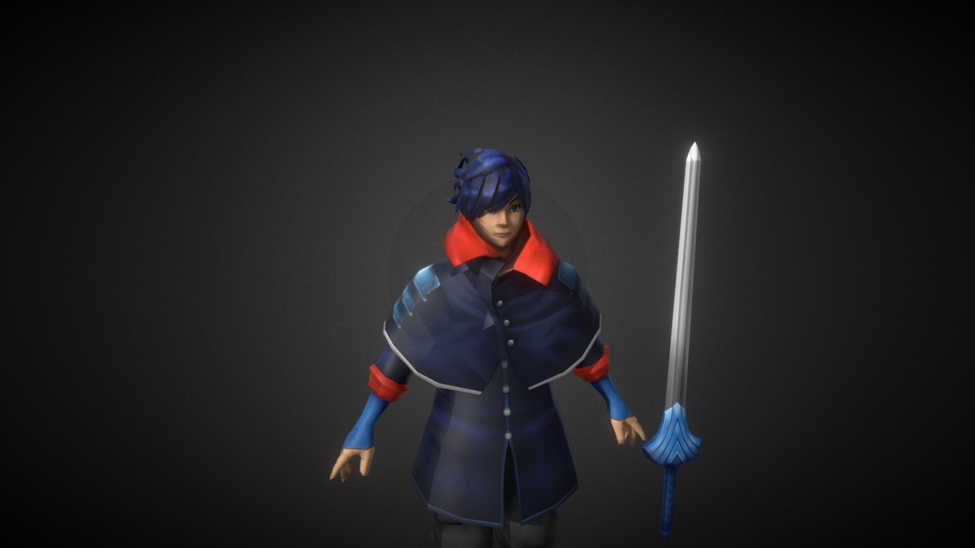 Swordsman - 3D model by blueallen [626d558] - Sketchfab