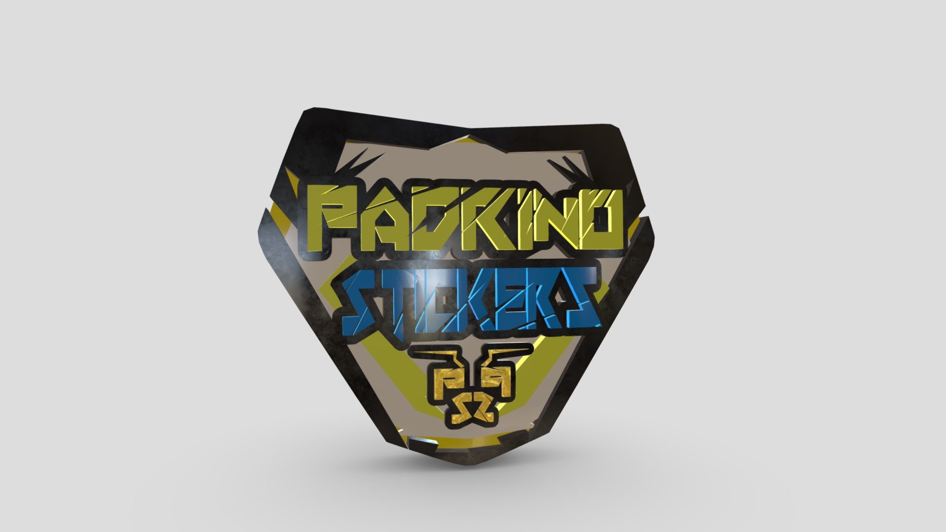Padrino Stickers Doubleside - Download Free 3D model by IgnitionWorks ...