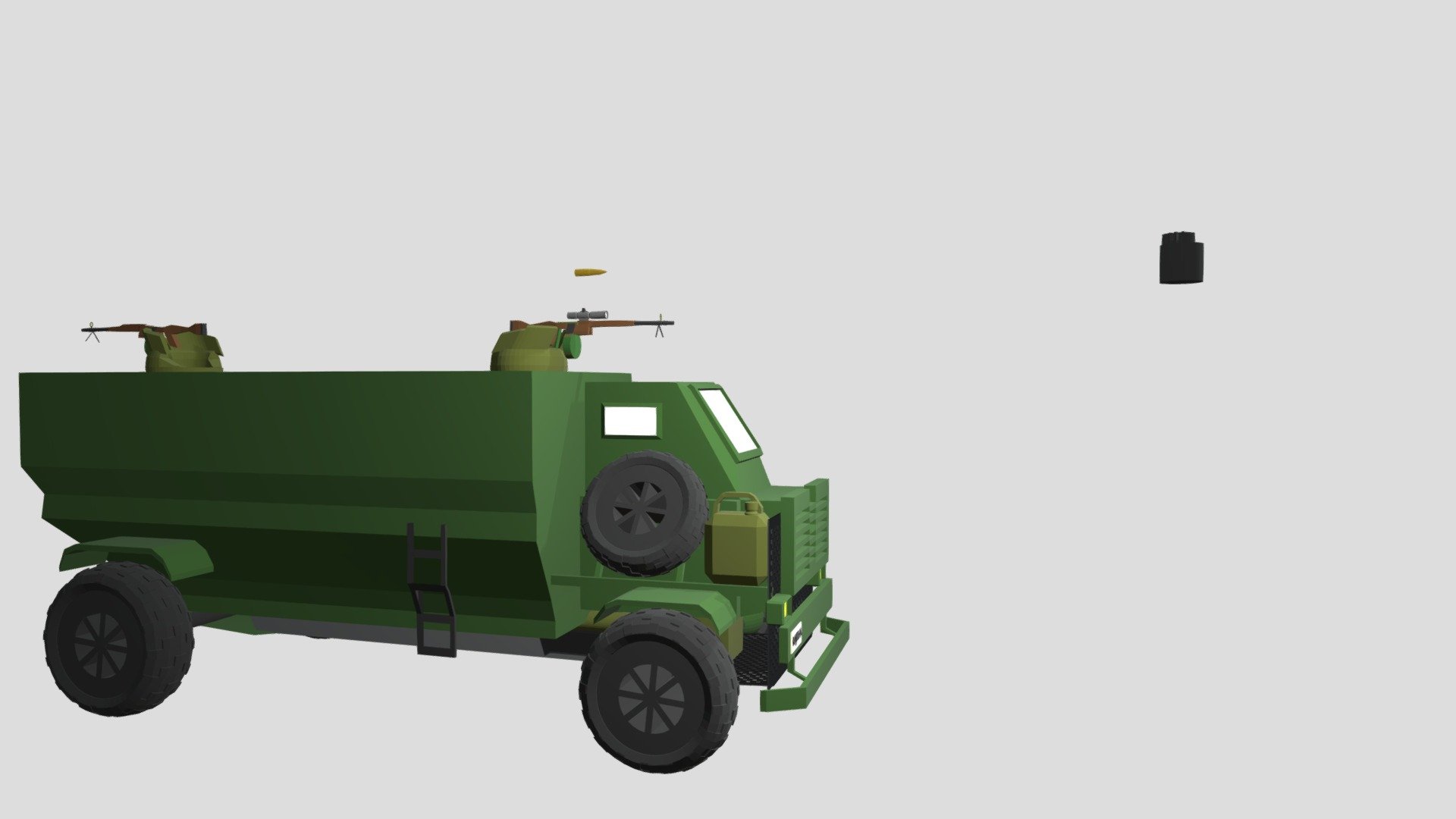 Military Buffer - 3D model by Rajitha Madushan (@rajithamadushan ...