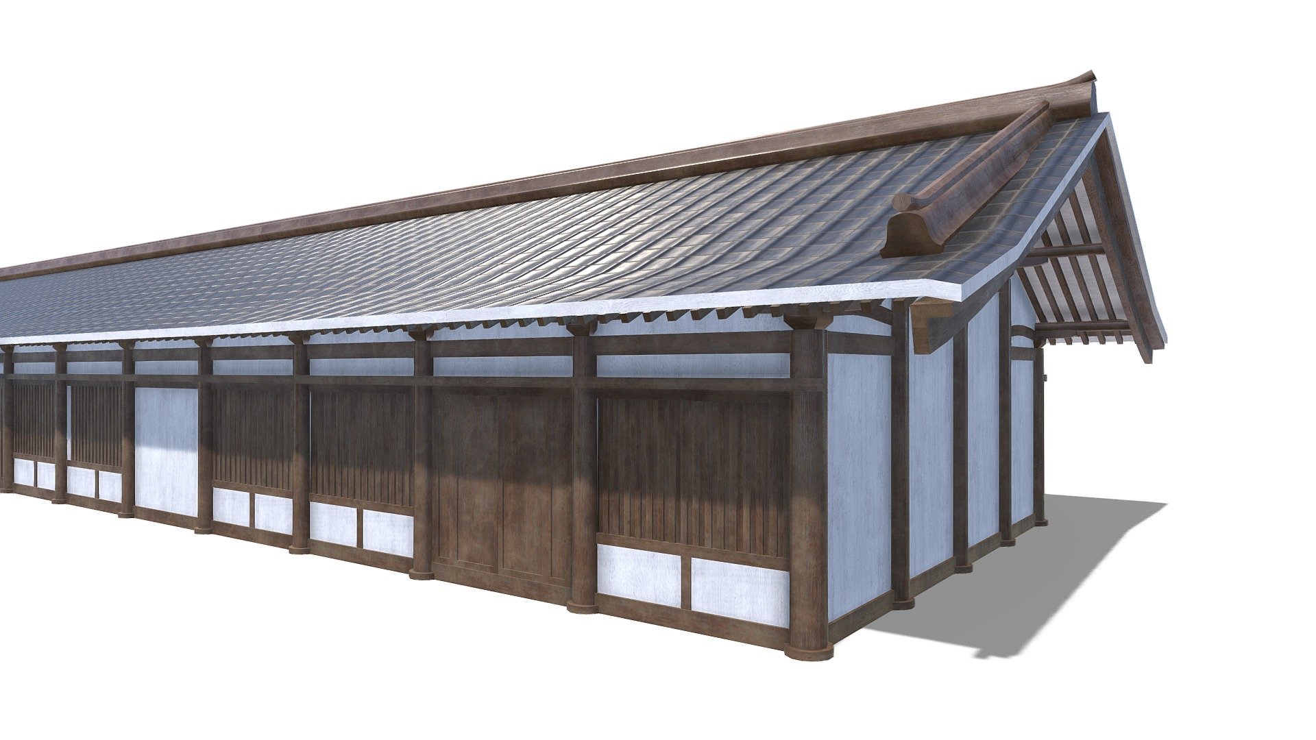 Modular Asian Building / Dojo - Buy Royalty Free 3D model by Studio Lab ...