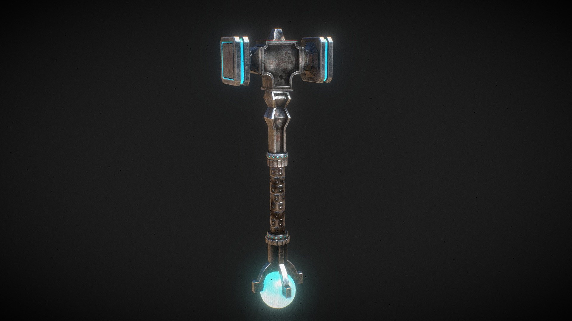 Magic Space Hammer - 3D model by Cheekyholiday [6272e27] - Sketchfab