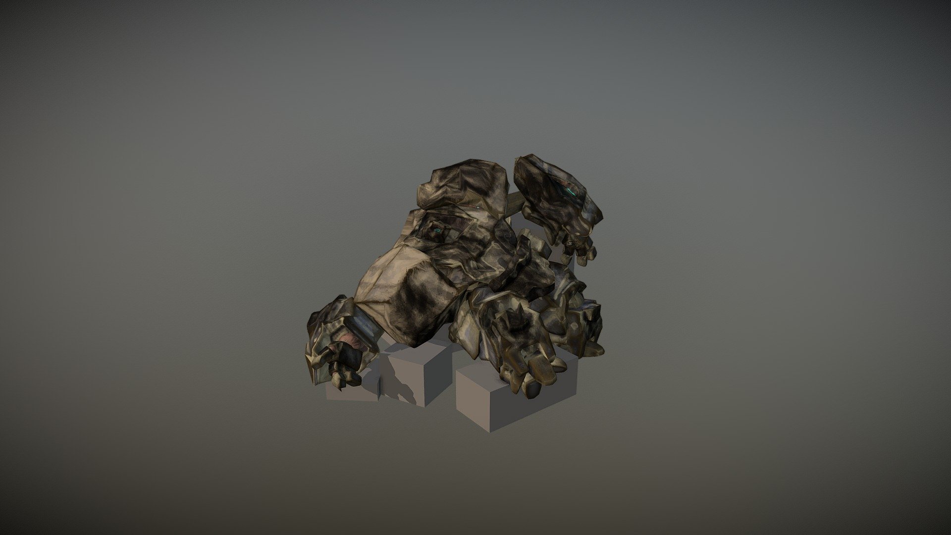 Corrupted Golem - 3D model by maik.fraisler [62734c0] - Sketchfab