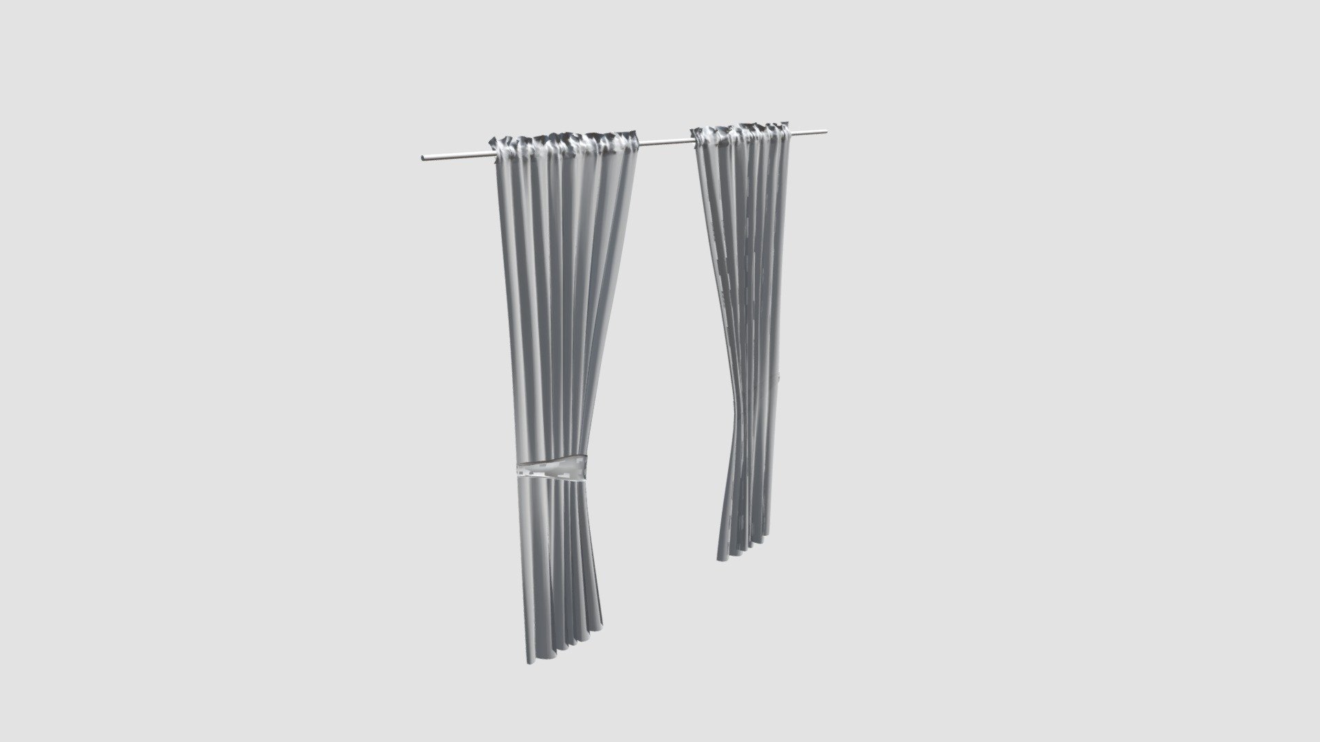 curtain - Buy Royalty Free 3D model by Evermotion [6274c48] - Sketchfab ...