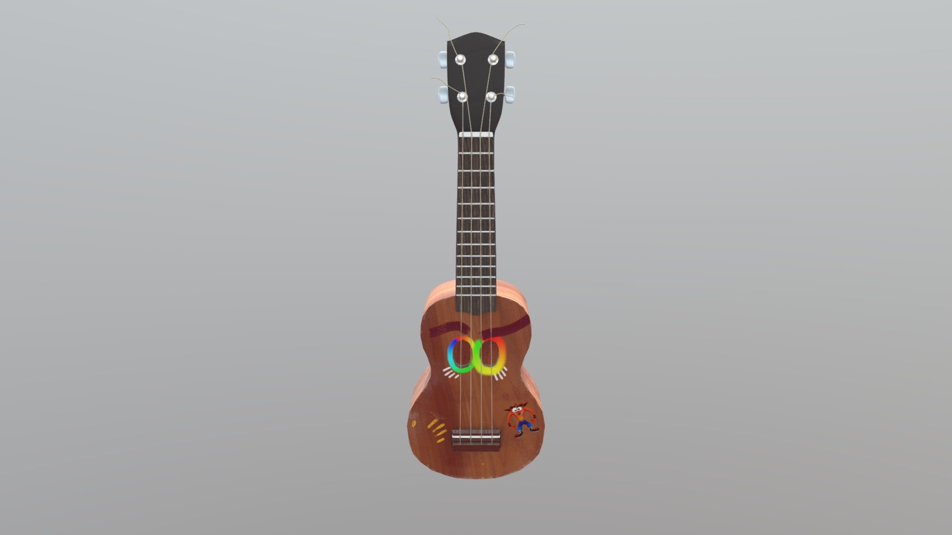 Yukulele - 3D model by Djey013 [627558e] - Sketchfab