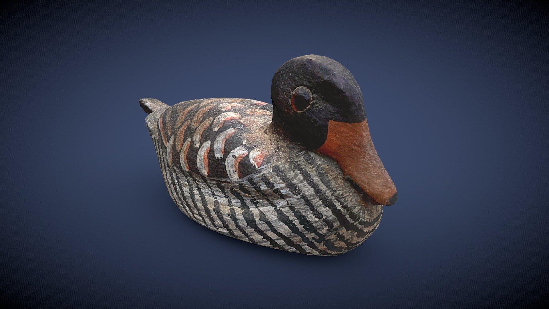 Miniature Wooden Duck - PhotoCatch - 3D model by Moshe Caine ...