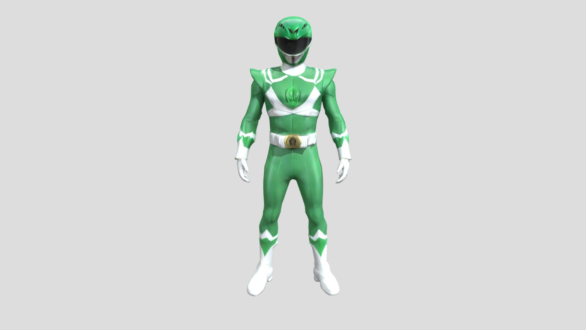 green power ranger - Download Free 3D model by yongtun [6278a33 ...