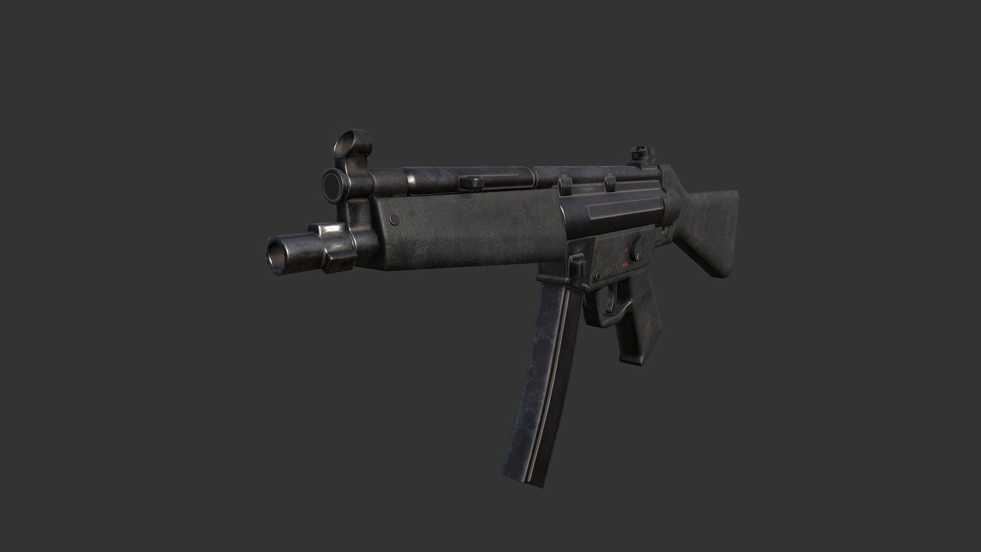 SMG - 3D model by GroundHog [6279f3f] - Sketchfab