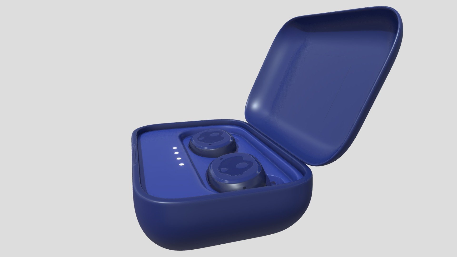 Blue Earbuds - 3D model by Blend23 (@HM-Blender) [627b0ce] - Sketchfab