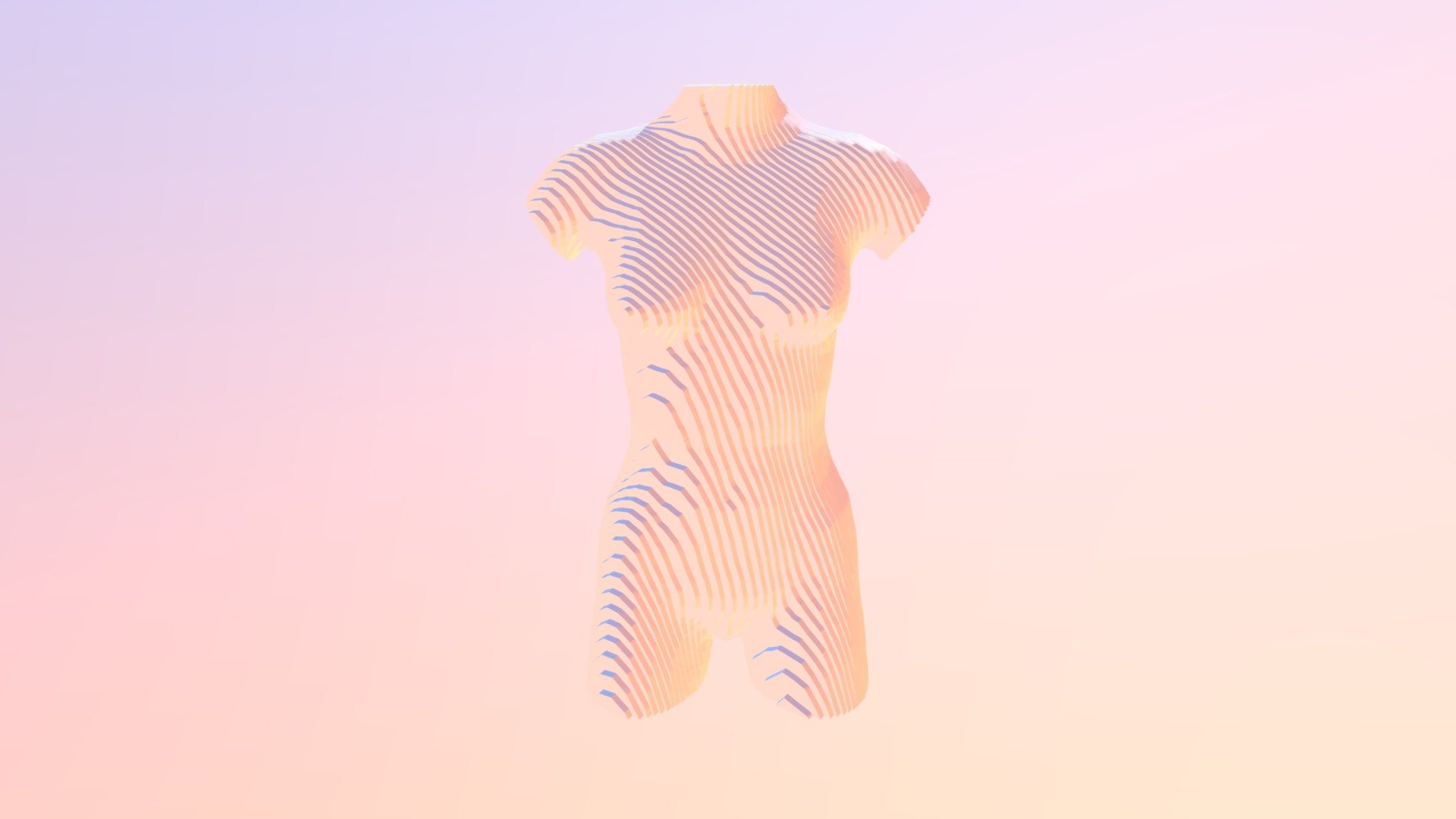 3D printed mannequin 3 - Download Free 3D model by fabtextiles [627b234 ...
