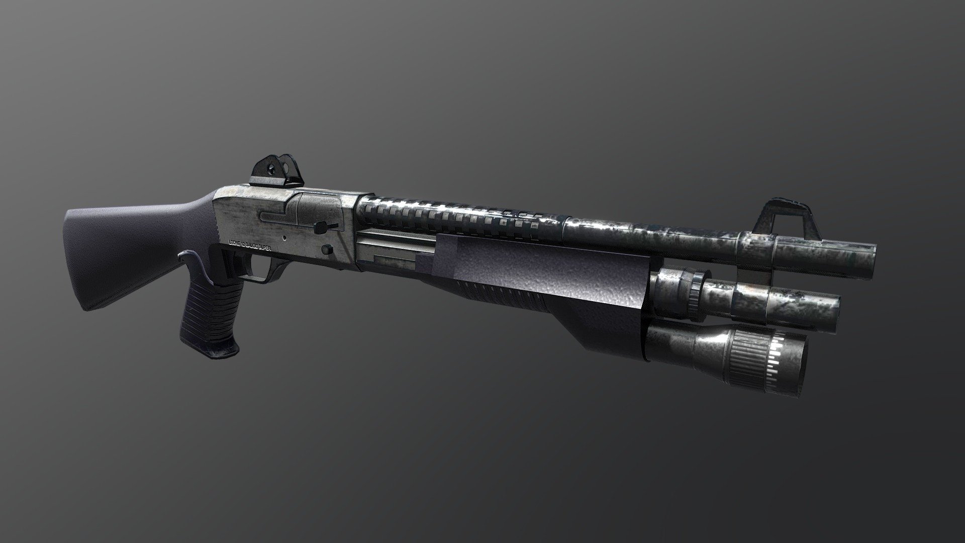 Leone 12 Gauge Super - Download Free 3D model by AlphaGarg [627c6fd] - Sketchfab