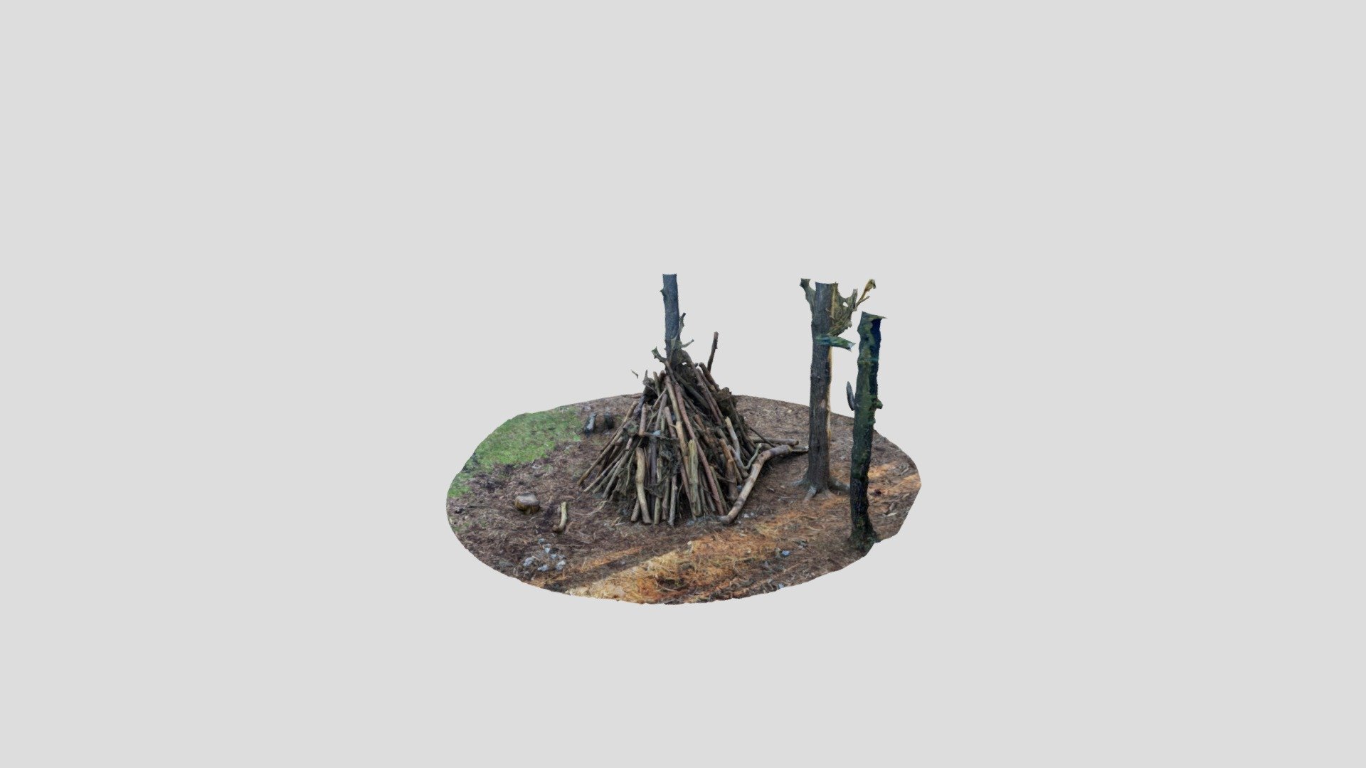 Wooden fort - Buy Royalty Free 3D model by Lee Gray (@leesmodels ...