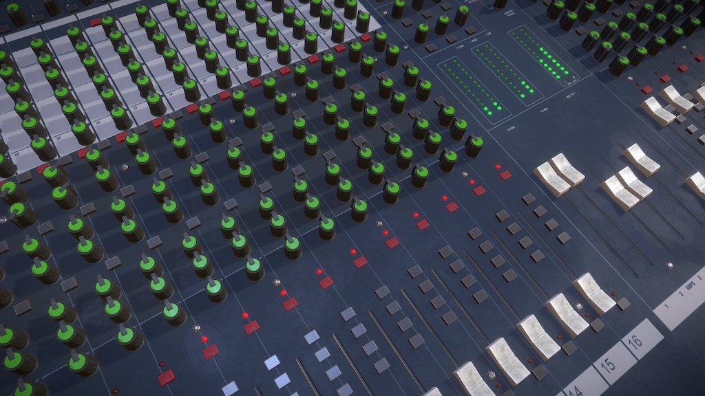 Live Audio Soundboard - 3D model by Eric Correia (@ericcorreia ...