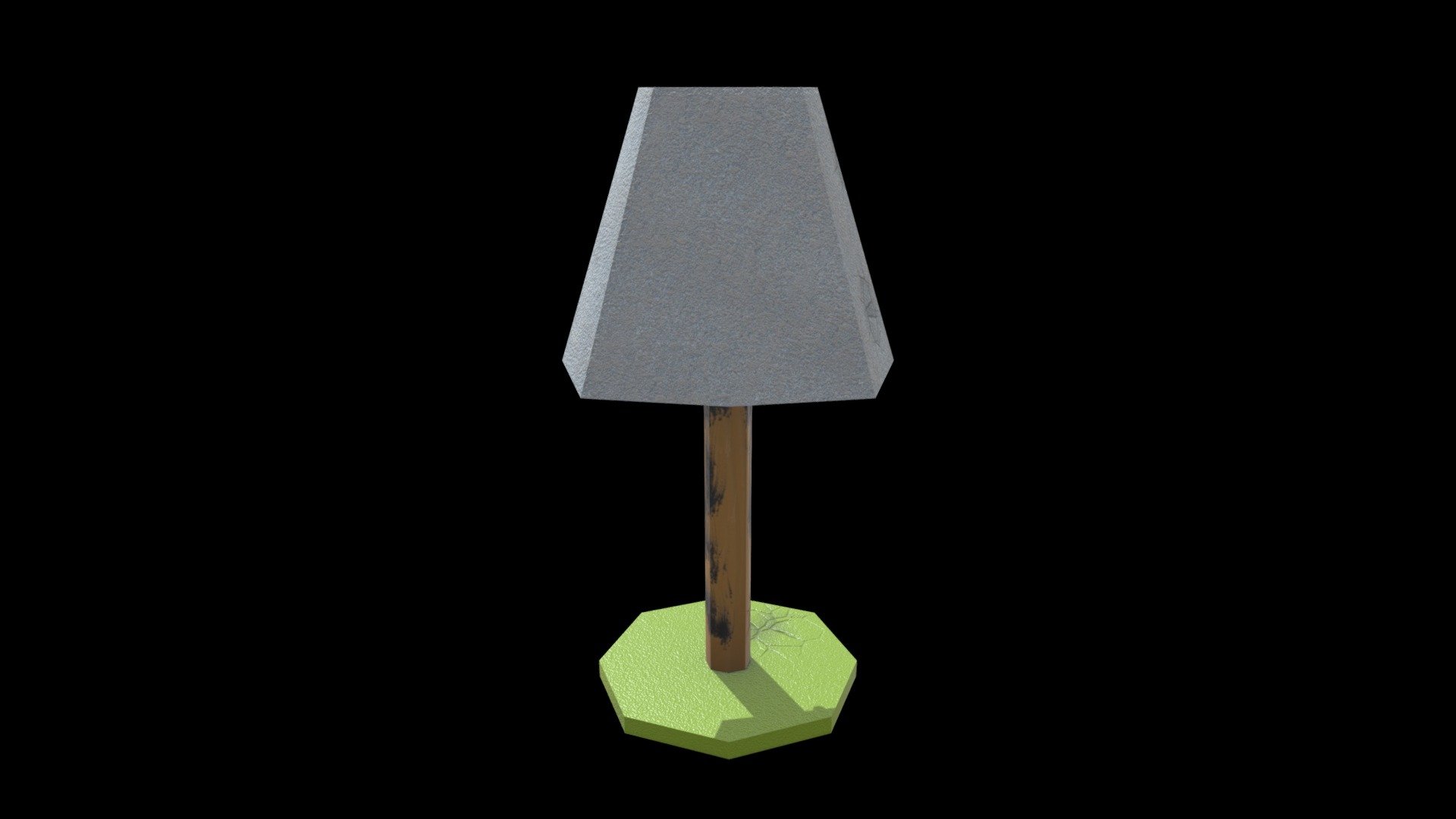 Textured simple Lamp - 3D model by SketchUVme [627e98d] - Sketchfab