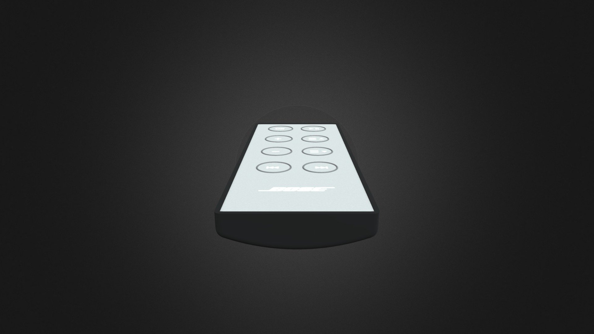 Bose Remote control - 3D model by Arq. Hugo Calderón (@arq.hugo ...
