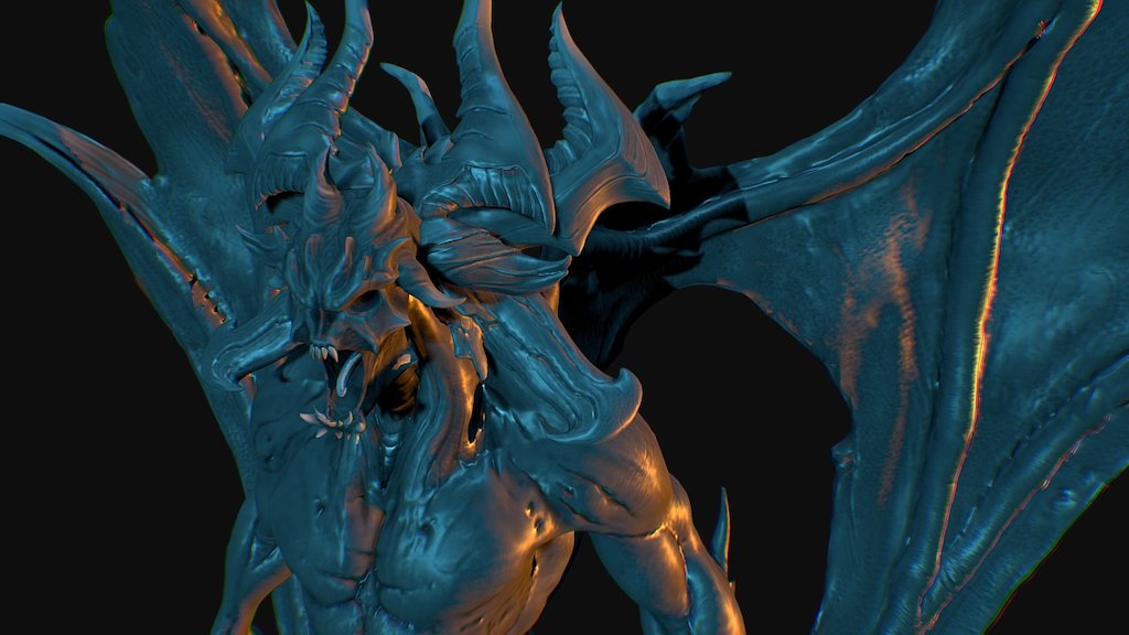 Samael WIP - 3D model by Alex Paiva (@alexpaiva.com) [627f4f0] - Sketchfab