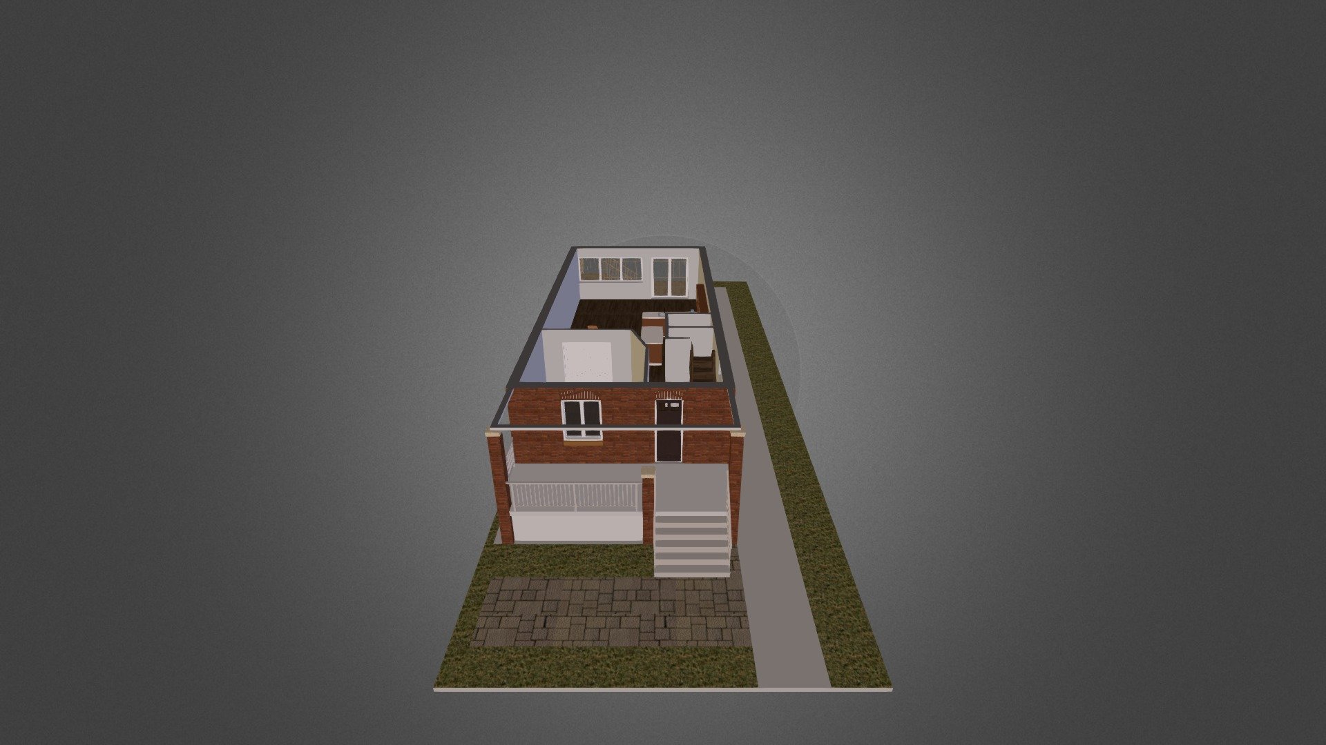 manor ground floor opt-2 - 3D model by Cadaxx Design (@cadaxx) [627fd01 ...
