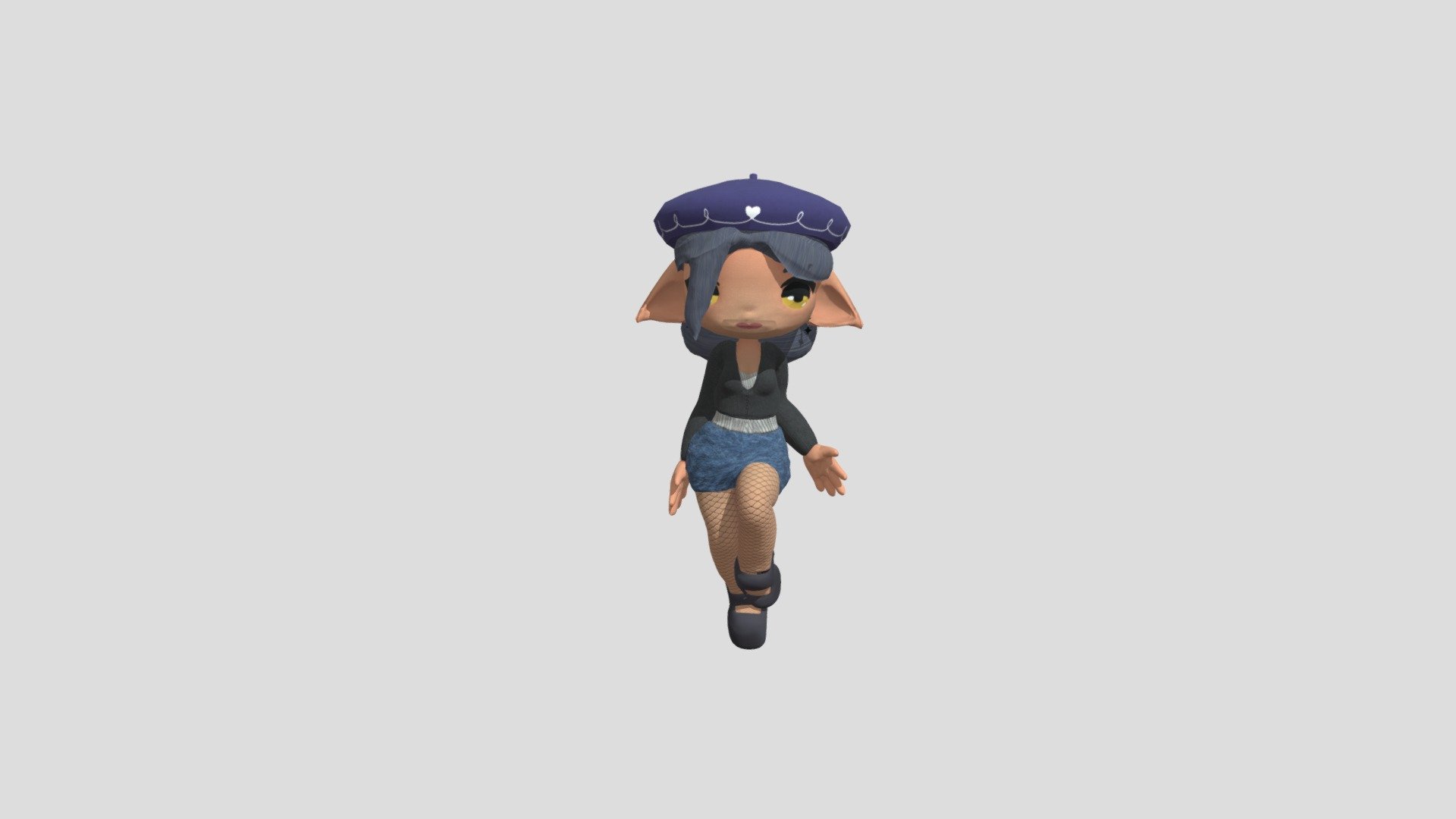 Sassy Girl Character - 3D model by liviniapoo [6281c3b] - Sketchfab