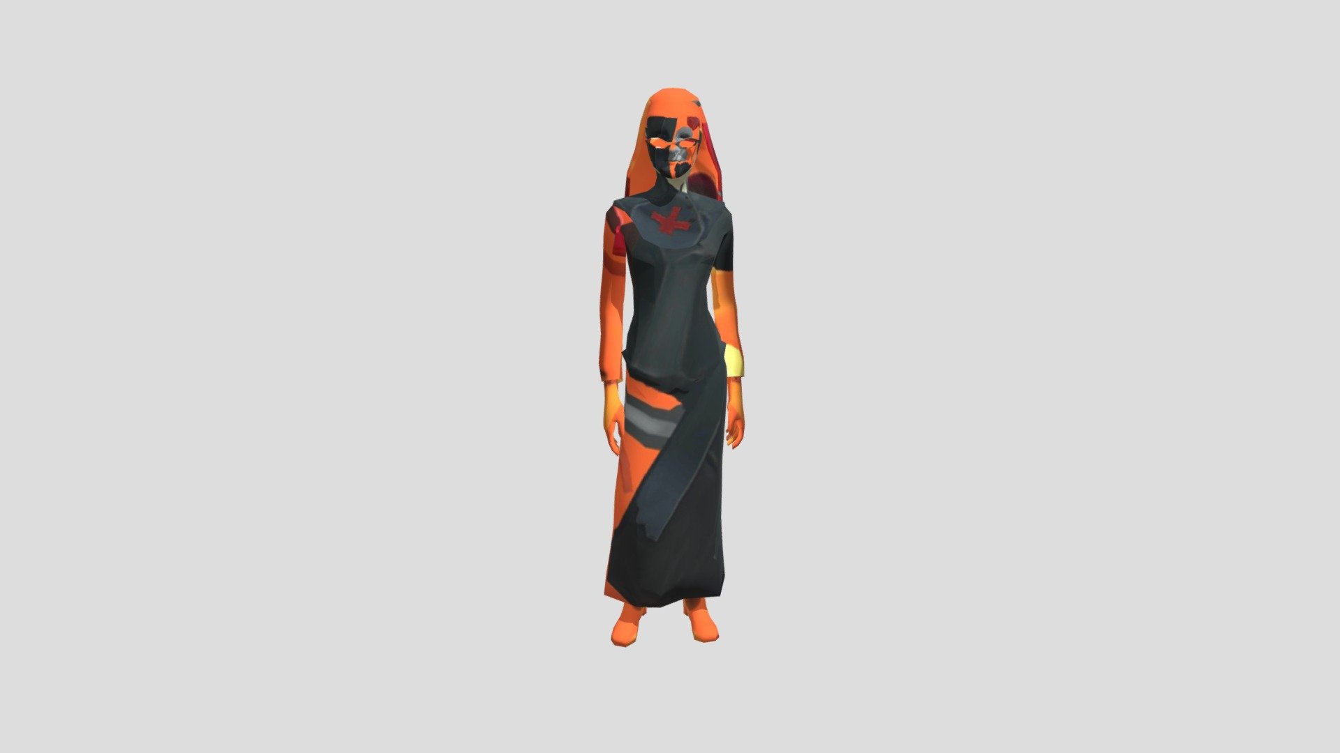 Evil-nun-5-sister-madeline - Download Free 3D model by dallas.wilkerson [6281f02] - Sketchfab
