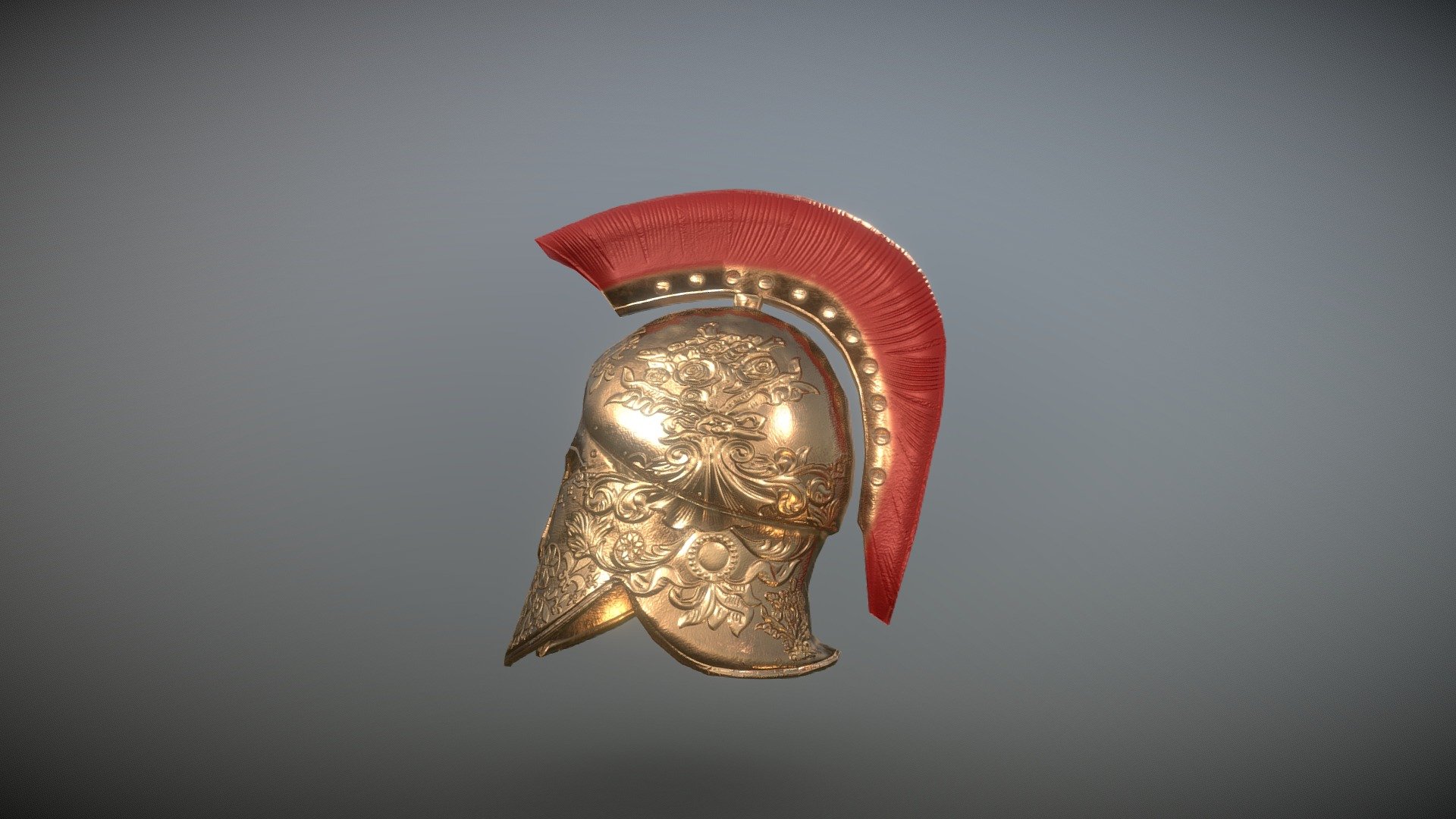 roman helmet - 3D model by srikarreddy6666 [6283168] - Sketchfab
