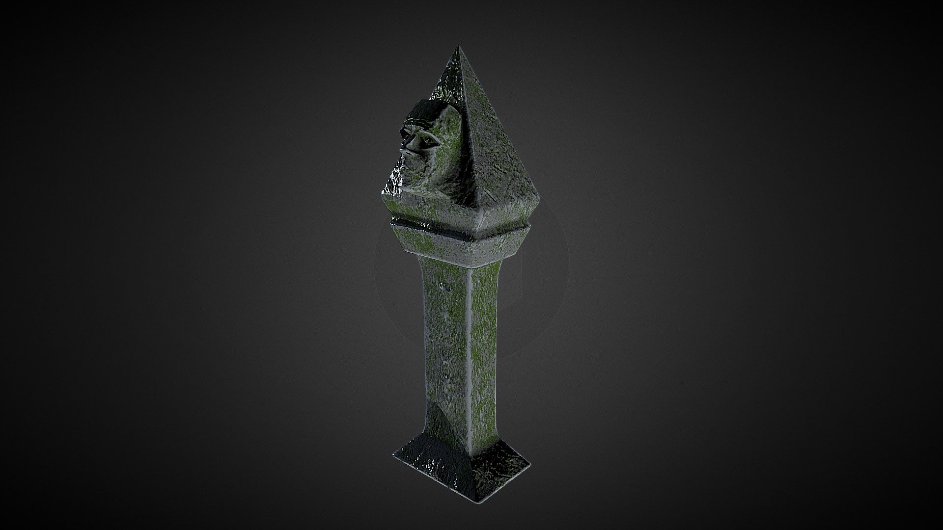 Face Column - 3D model by sam.robinson.93 [62844f9] - Sketchfab