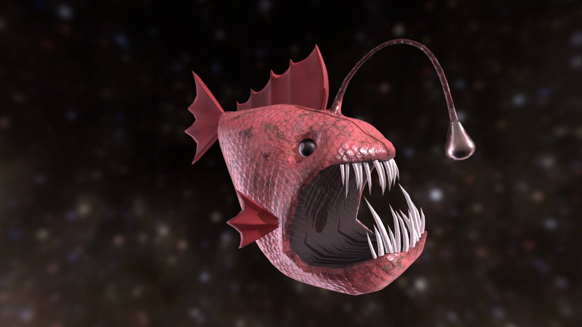 Angler Fish - 3D model by merrychuu [6285e77] - Sketchfab