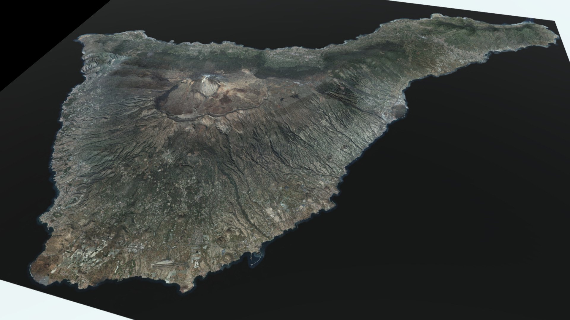 Tenerife. Islas Canarias - Download Free 3D model by Unknown08tf ...