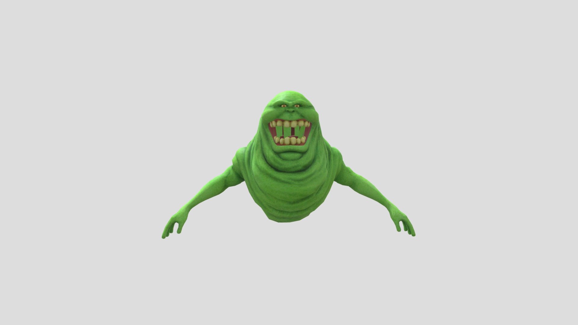 Ghostbusters: The Video Game - Slimer - 3D model by ...