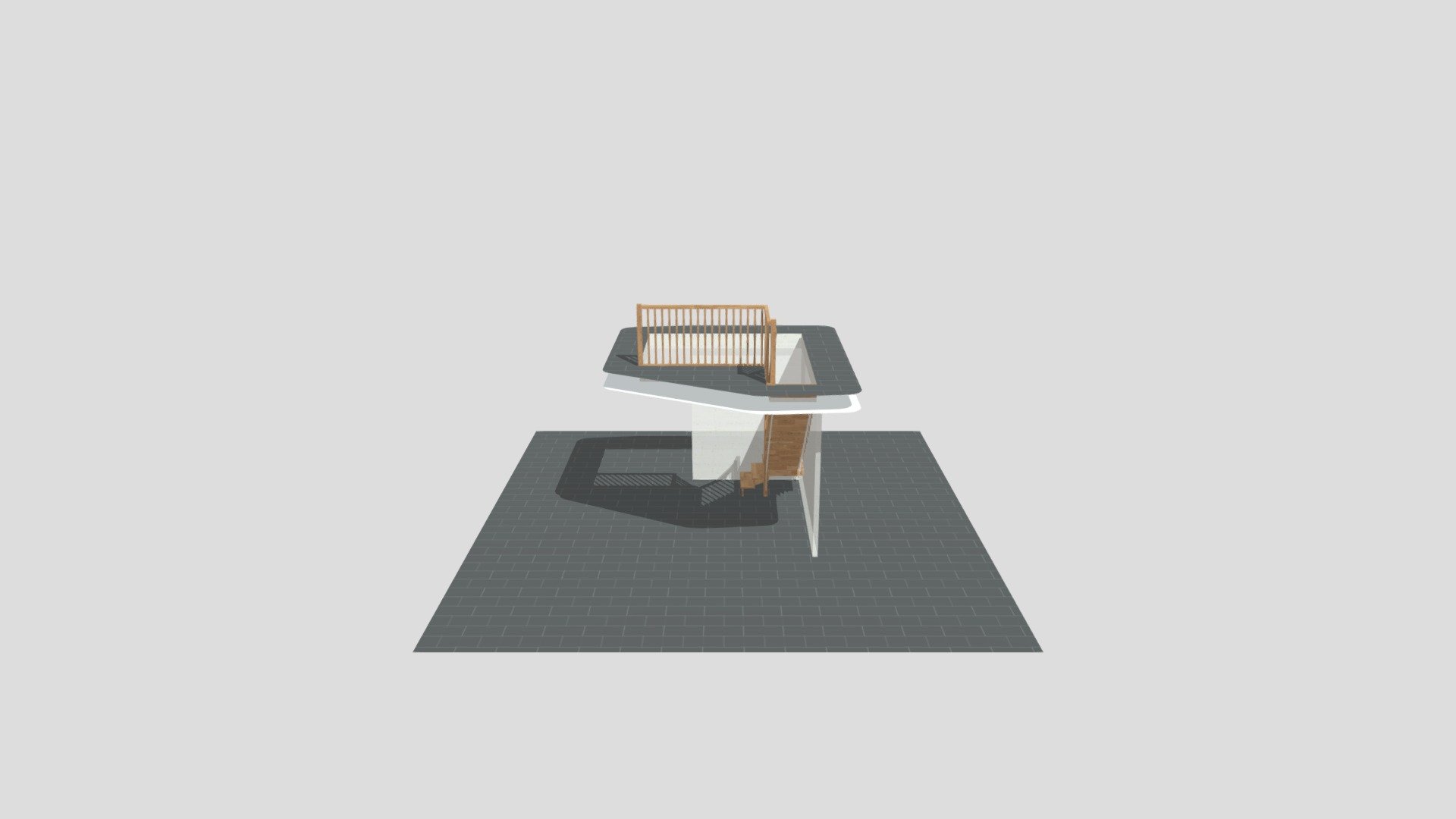 144 Kotka trepp uus joonis sik-sak 5cm servast - 3D model by Baltic ...
