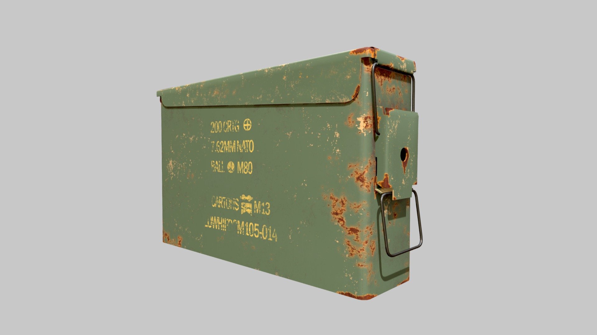 Ammo Crate - 3D model by Jakub (@JakubG.) [628d641] - Sketchfab