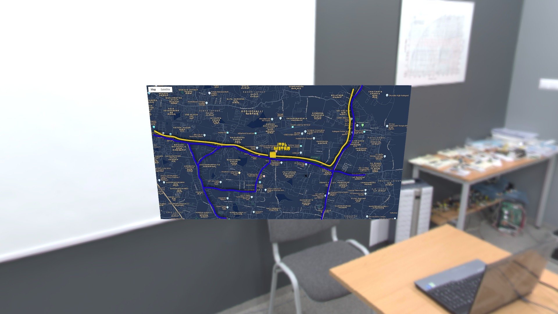 ITPL Road and Metro - 3D model by eDOFT Technologies Pvt Ltd (@vineel ...